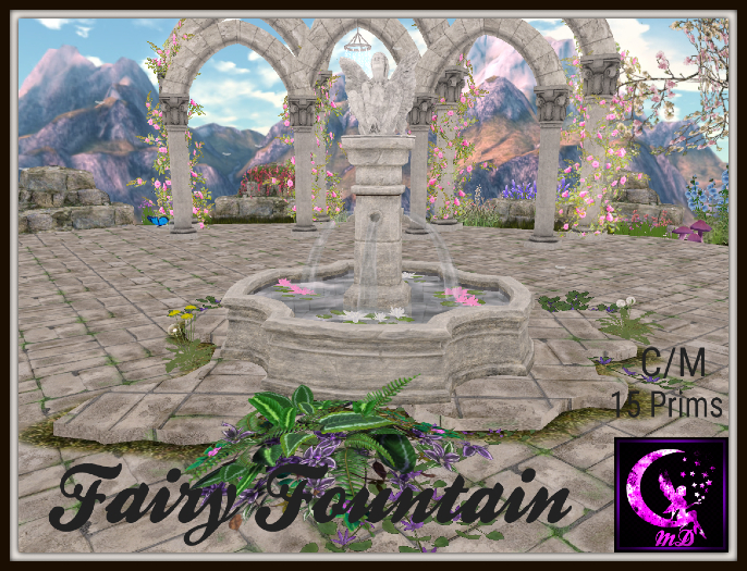 Second Life Marketplace - MD Fairy Fountain